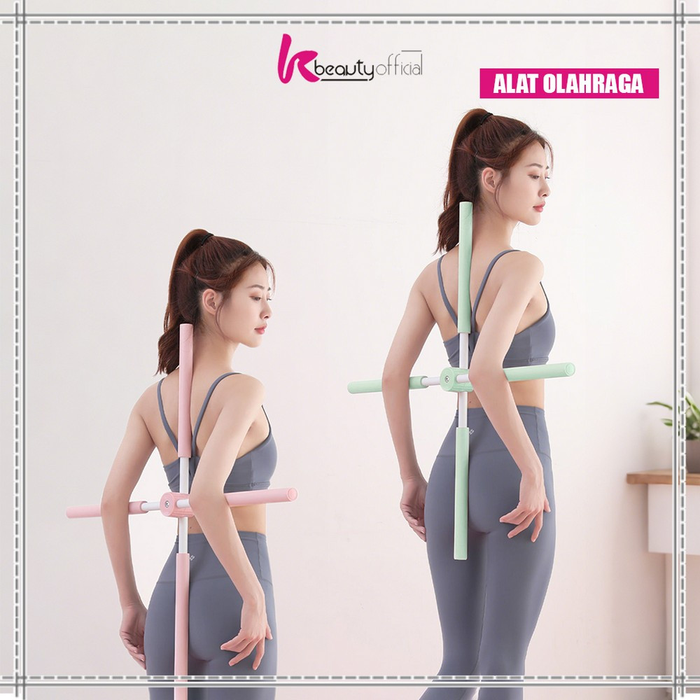 Jual KB-O18 Tongkat Yoga Alat Olahraga Penegak Punggung / Yoga Stick ...