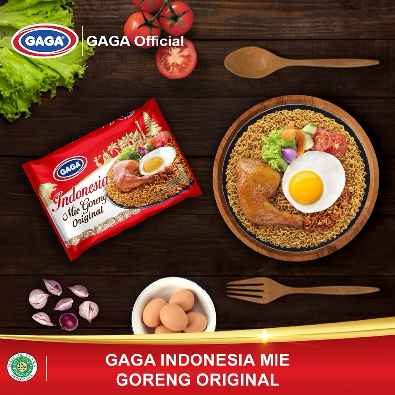 Jual MIE GAGA INSTANT INDONESIA MI GORENG ORIGINAL | Shopee Indonesia