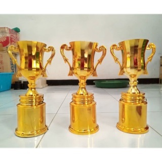 Jual PIALA EMAS ( 30 cm ) Piala Tatakan Emas Cup ukir ( satuan ...