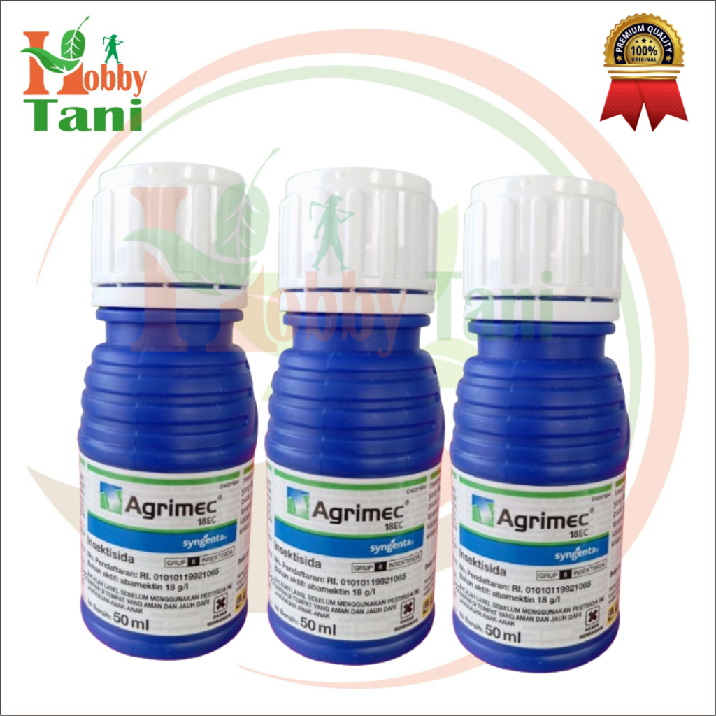 Jual AGRIMEC 18EC 50ML - Insektisida Untuk hama Ulat dan kutu | Shopee ...