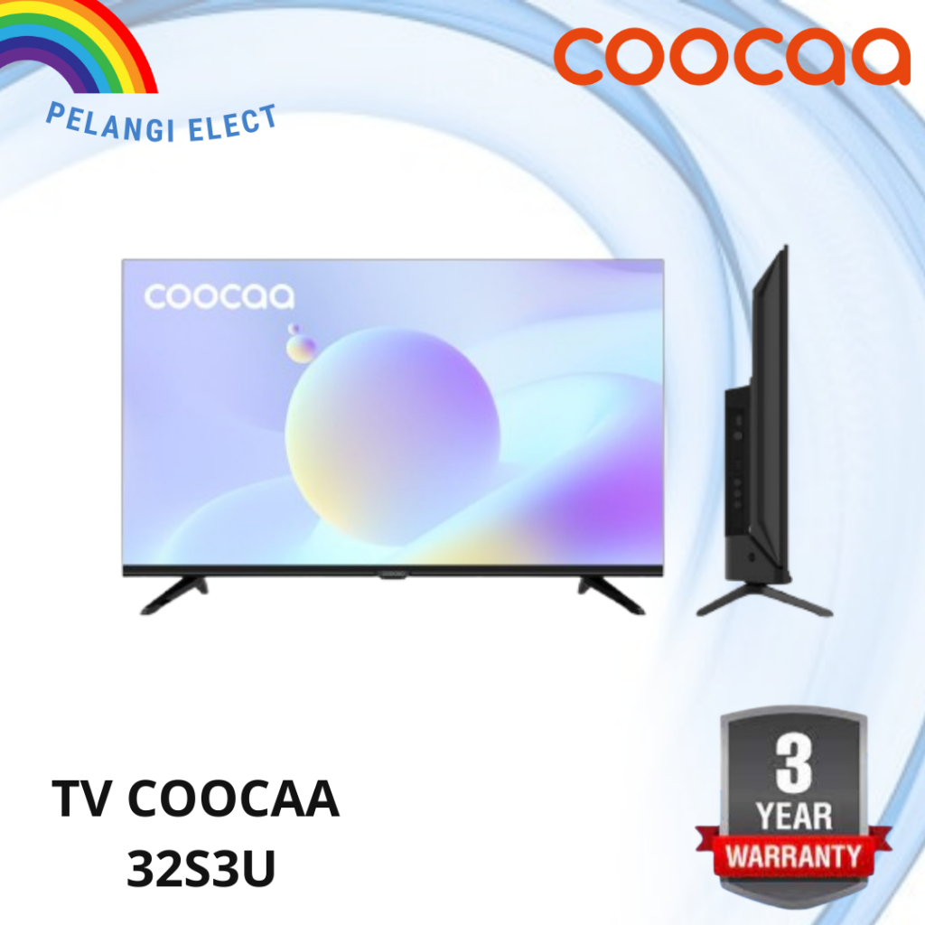Jual TV COOCAA 32 inch Digital Smart TV (Model : Coocaa 32S3U) | Shopee ...