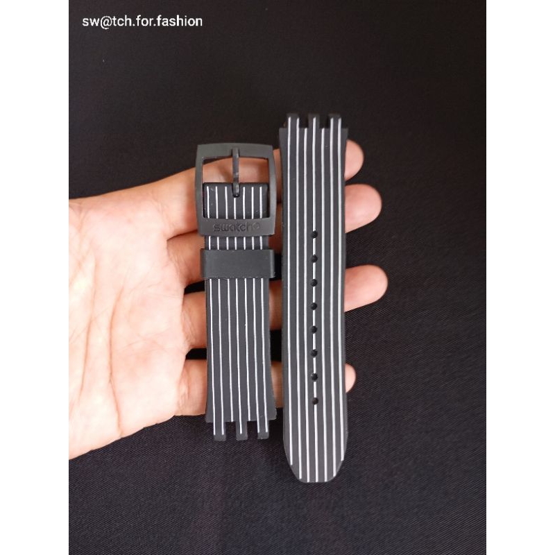 Jual Strap Swatch Chrono Plastic 18.7mm | Shopee Indonesia