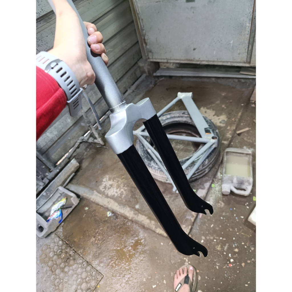 Jual Fork Sepeda Bmx Custom Model Zoom Hi-ten Steel - MustofaCustom ...