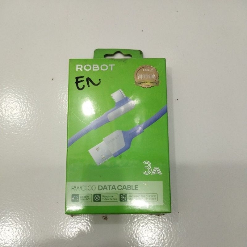Jual KABEL DATA TYPE C UNTUK GAMING ROBOT RWC100 3A | Shopee Indonesia
