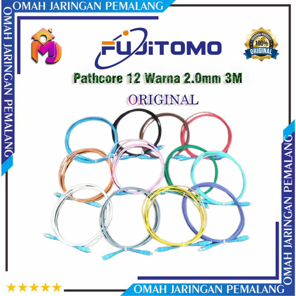Jual Pathcore Fujitomo 12 Warna 2mm 3M ORIGINAL/Patcore 12 Warna ...