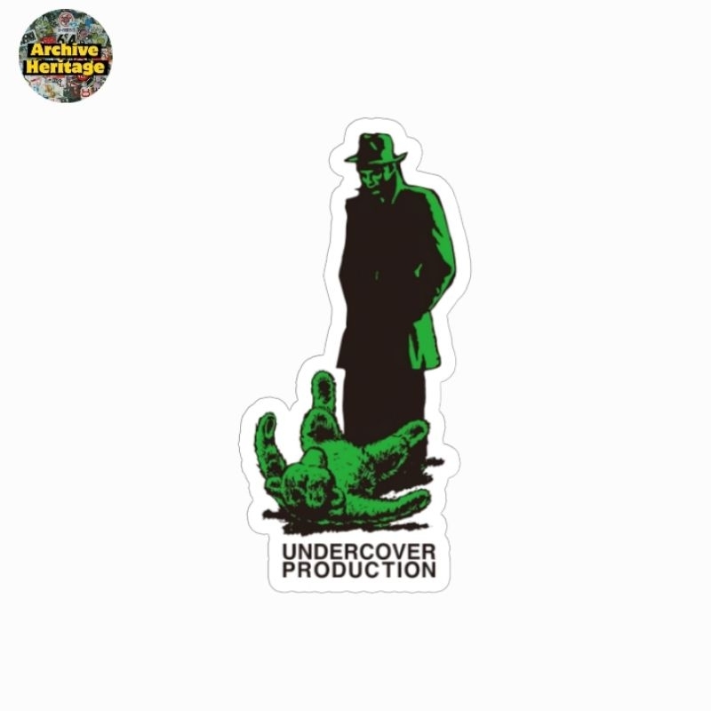 Jual sticker Undercover Production Jun Takahashi brand stiker | Shopee ...