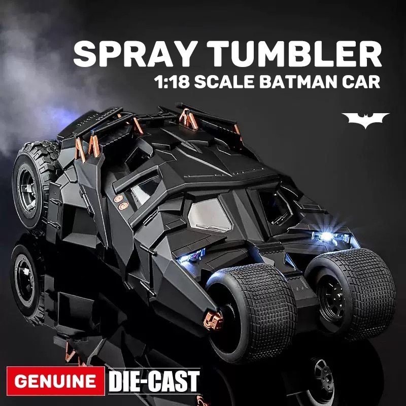 Jual BATMAN Diecast Mobil scale 1:18 Official Batman Dark Night Trilogy ...