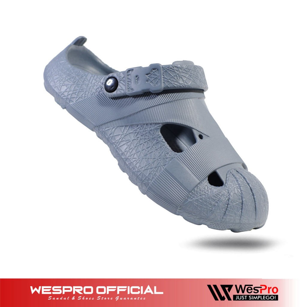 Jual Wespro Volker Sepatu Sandal Selop Pria Baim Slip On Cowok Eva ...