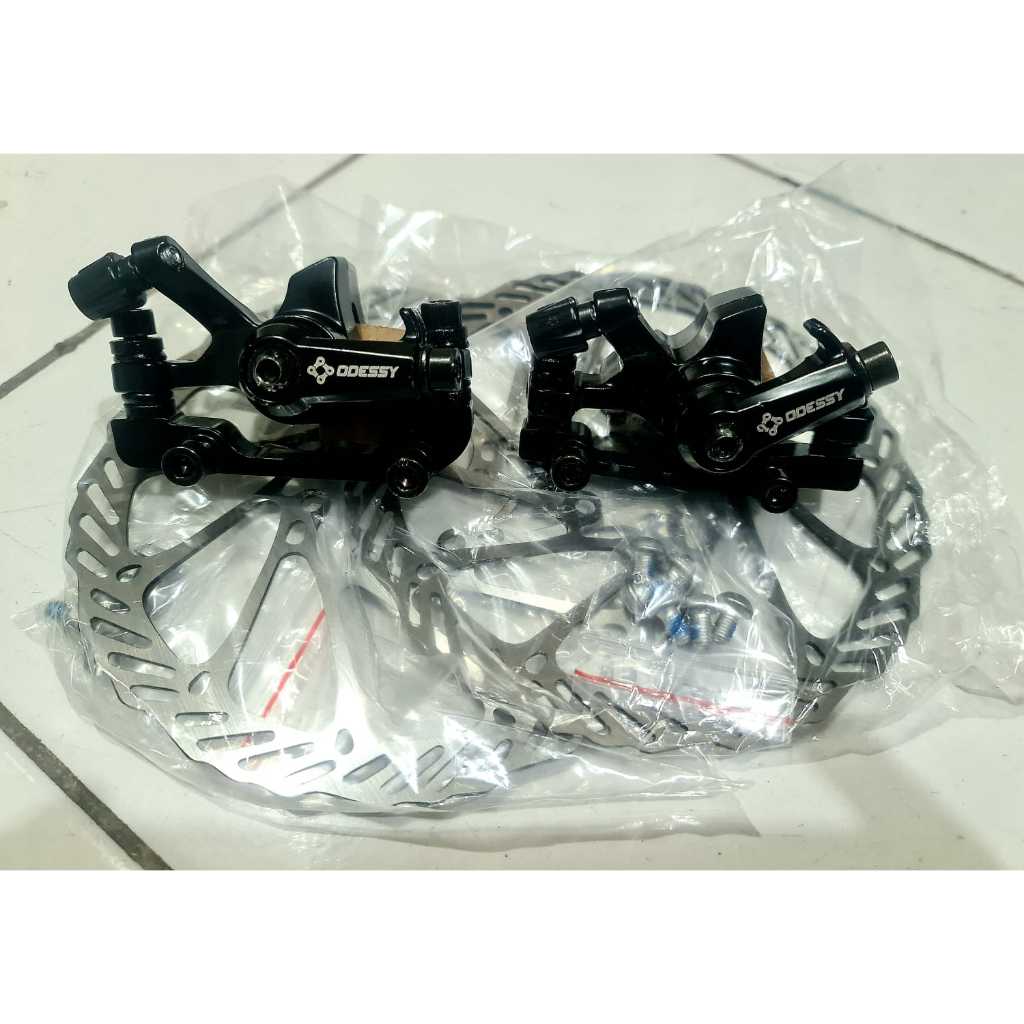 Jual Rem Cakram Sepeda 1 Set / Disc Brake Sepeda / Cakram Sepeda / Rem ...