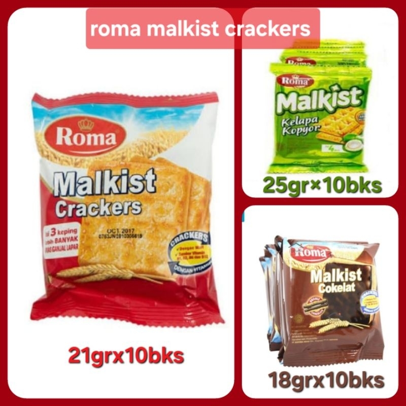 Jual roma malkist crackers renceng | Shopee Indonesia