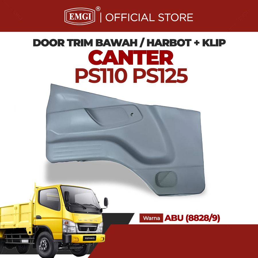 Jual EMGI - Harbot Door Trim Bawah Canter PS110 PS125 Abu Abu | Shopee ...