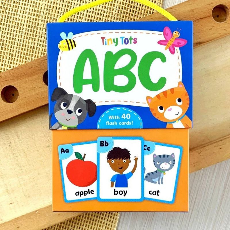Jual Tiny Tots ABC with 40 Flash Cards | Shopee Indonesia