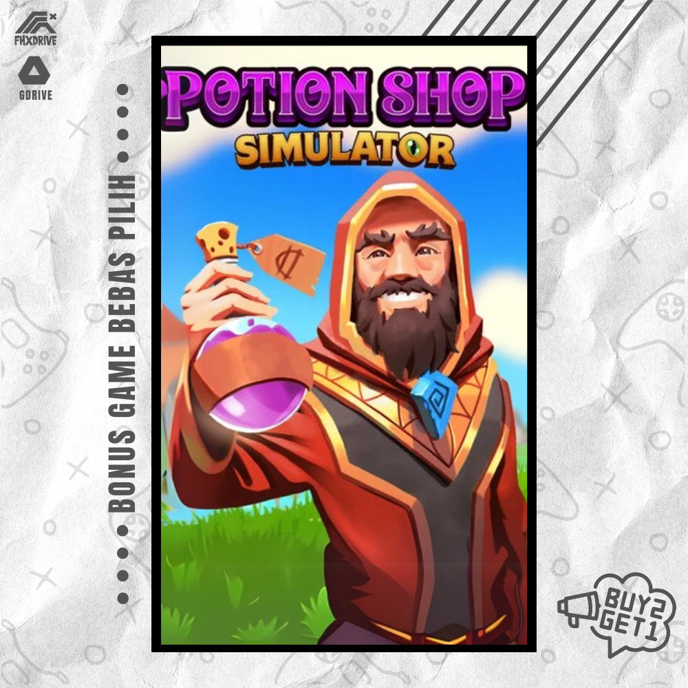 Jual POTION SHOP SIMULATOR | BELI 2 GRATIS 1 | GAME PC | Shopee Indonesia