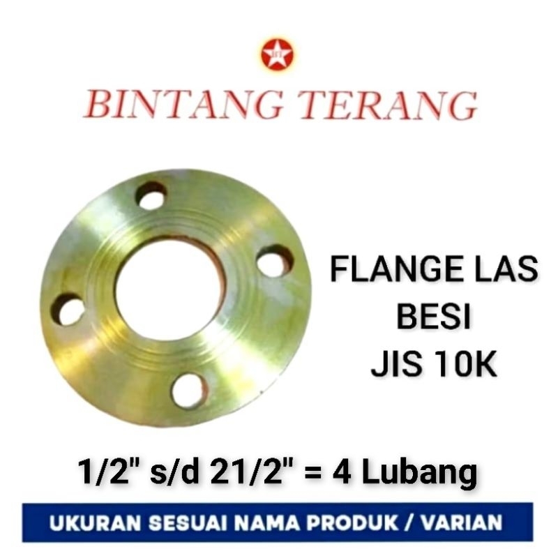 Jual Flange Las Besi JIS 10K 2" inch / Flange Las 2 inch JIS 10K Carbon ...