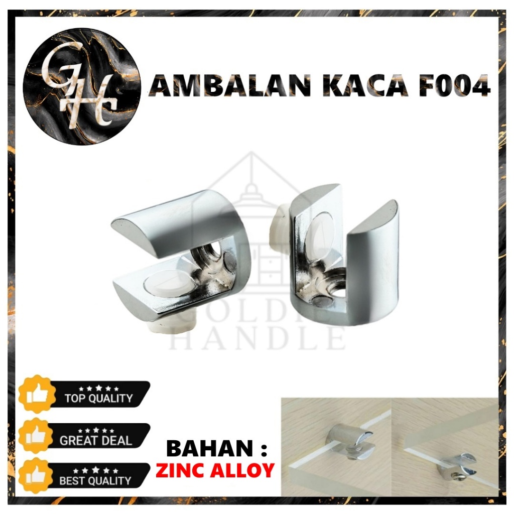 Jual Ambalan F004 Jepit Kaca Kayu Skrup Penjepit Kaca Serbaguna Tatakan ...