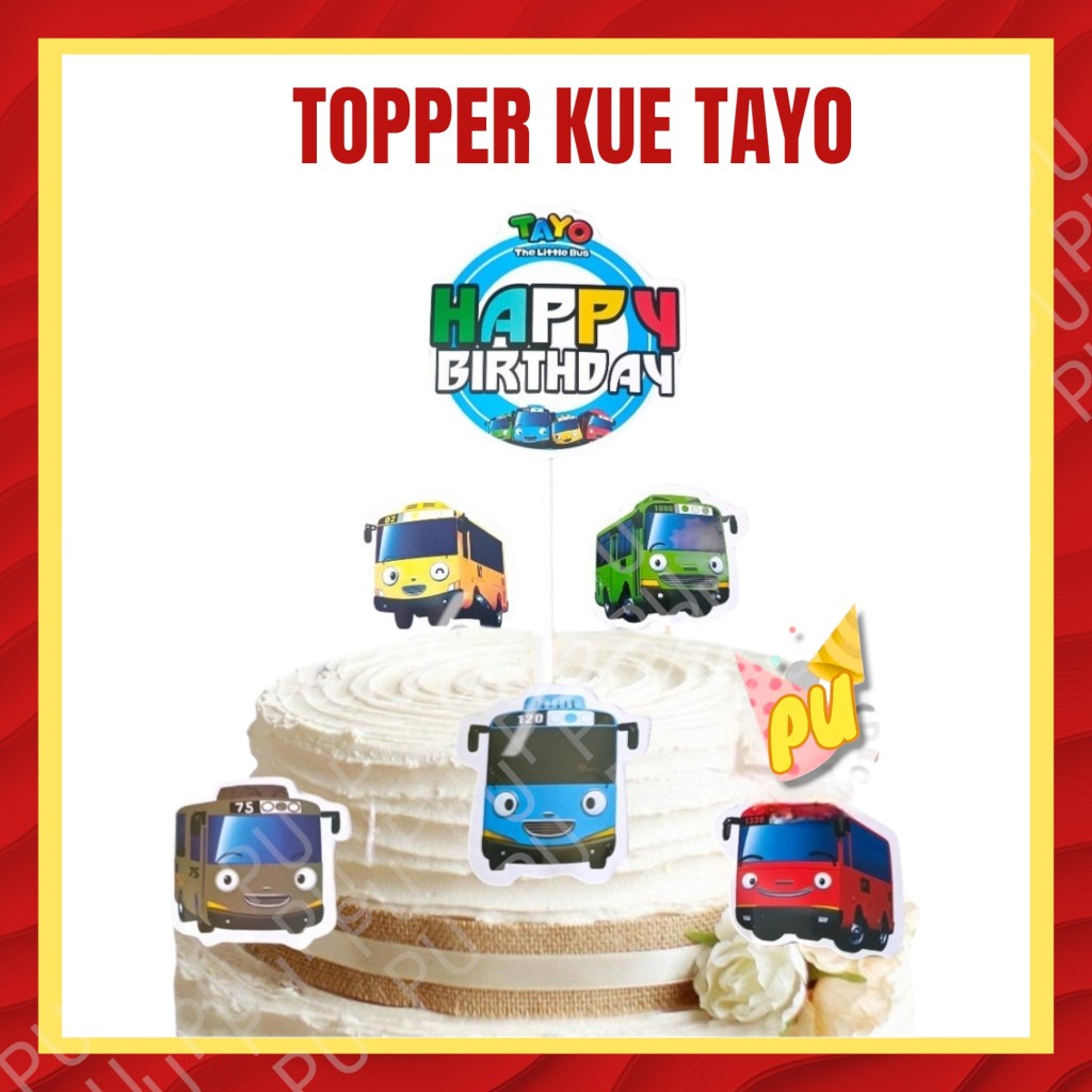 Jual Topper TAYO / Topper Kue TAYO | Shopee Indonesia