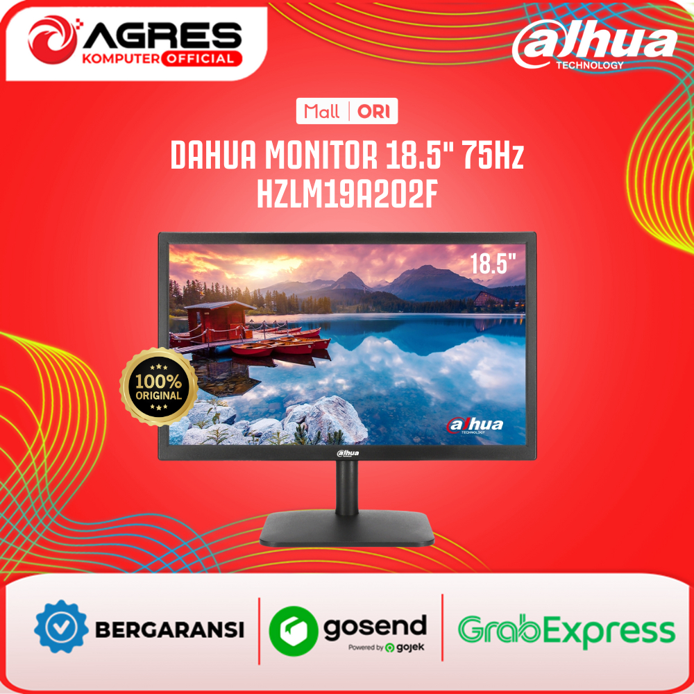 Jual DAHUA MONITOR 19 INCH LM19-A202F TN HD 768P 5MS 75HZ 3Y | Shopee Indonesia