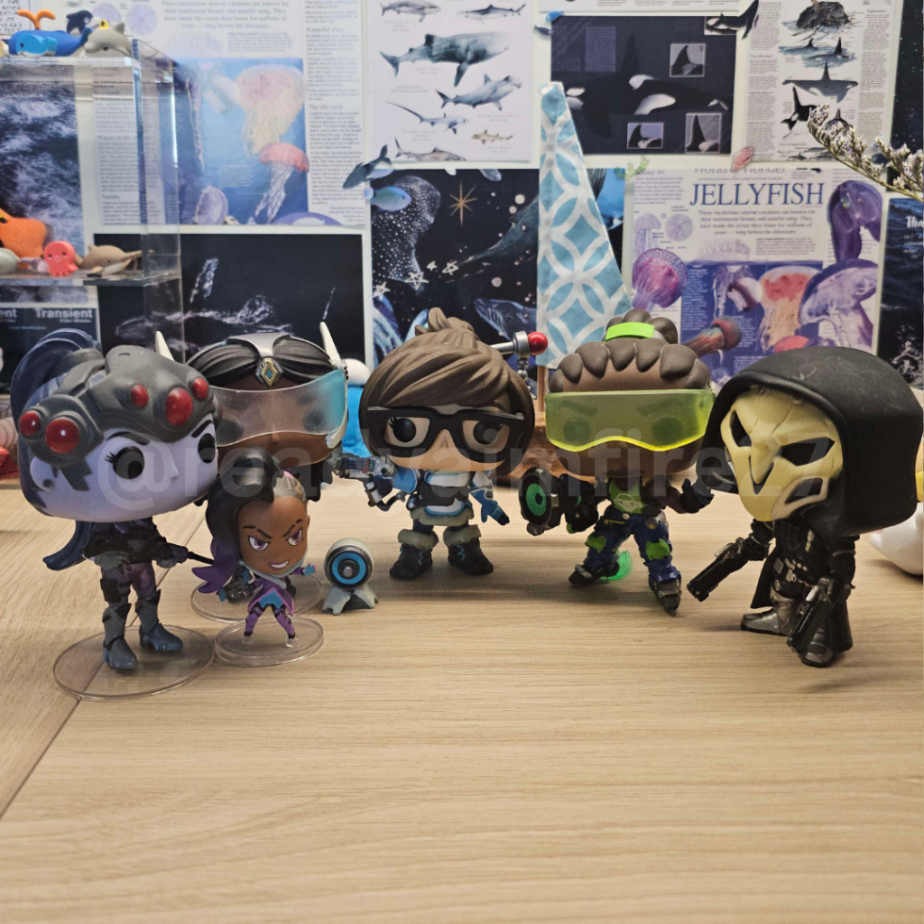 Jual Funko POP! (UNBOXED) | Overwatch | Reaper, Lucio, Widowmaker, Mei ...