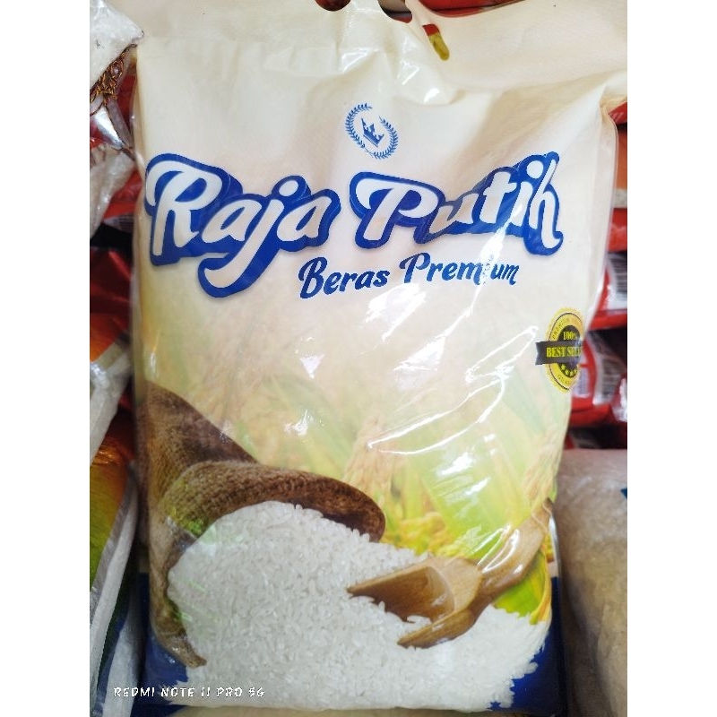Jual Beras Raja Putih 5Kg | Shopee Indonesia