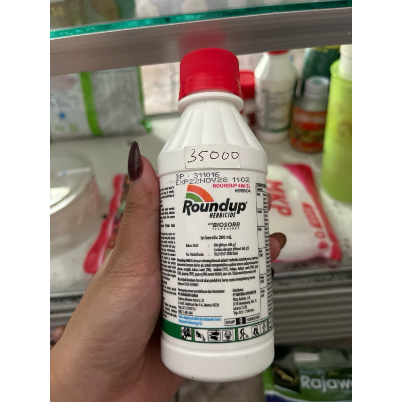 Jual Roundup Herbicide Isi 200ml | Shopee Indonesia