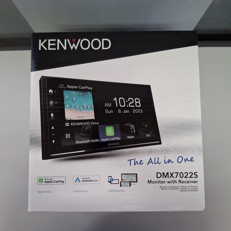 Jual Head unit Kenwood DMX 7022S / dmx 7022 S / dmx7022s apple carplay | Shopee Indonesia