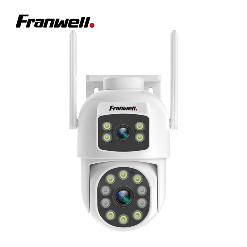 Jual Franwell CCTV Outdoor Tahan Air Kamera 1080P Bisa Putar 355° Audio ...