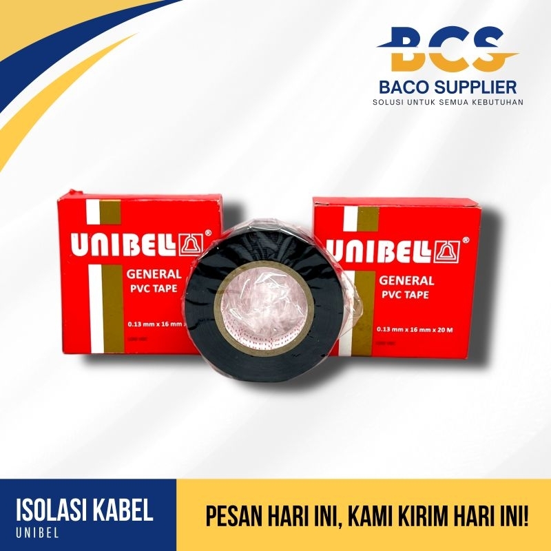 Jual [ISOLASI KABEL UNIBELL] Isolasi Kabel Listrik Unibell General PVC ...