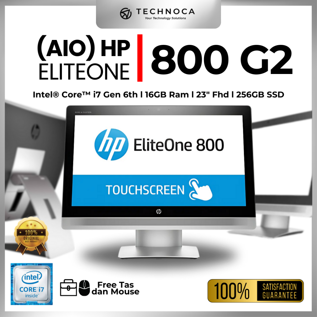 Jual PC ALL IN ONE HP ELITEONE 800 G2 CI5 6TH RAM 8GB GARANSI 1 TAHUN ...