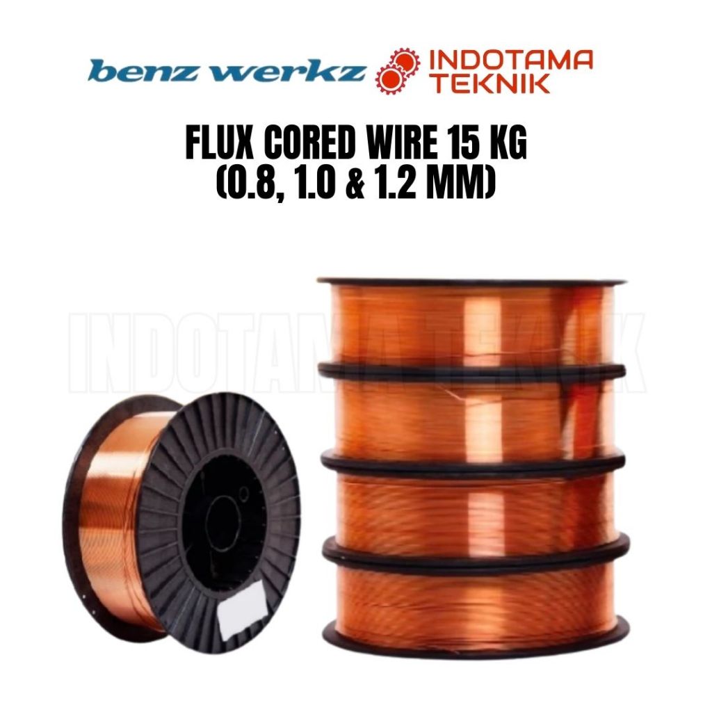 Jual KAWAT LAS CO2 BENZ STEEL 0.8 /1 /1.2mm 15KG WELDING WIRE CO 2 ER70S6 | Shopee Indonesia