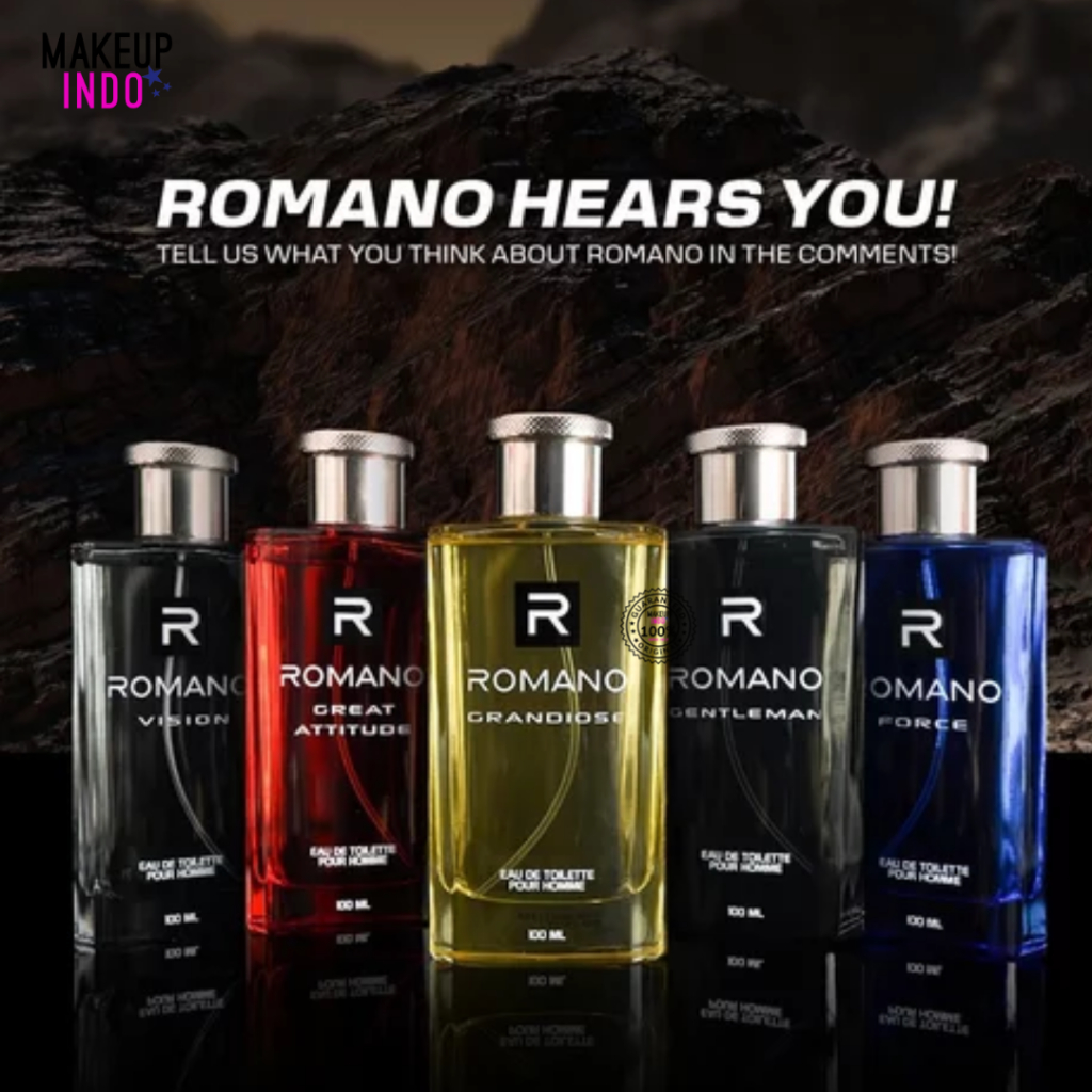 Jual Romano Eau De Toilette Parfum Pria 100 ml | Shopee Indonesia