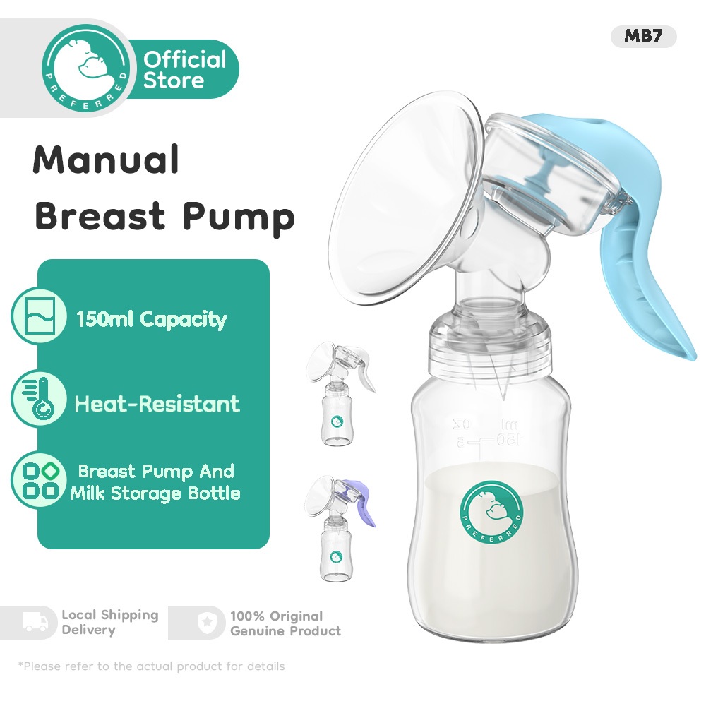 Jual PREFERRED Pompa Asi Manual BPA Free Breast Pump Pompa Payudara ...