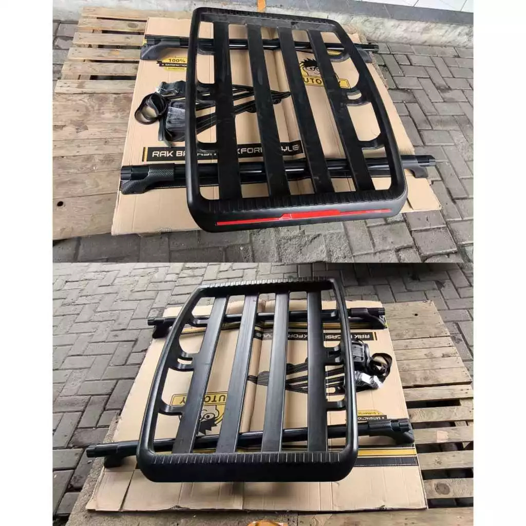 Jual Paket Rak Mobil Bagasi Atas Dan kaki Rak Jepit Body - Jepit Roof ...
