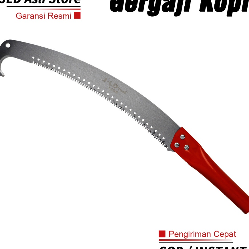Jual murah JLD Gergaji Dahan Kopi Lengkung 14 Gagang Pipa Besi Pruning Saw Gergaji Kait | Shopee ...