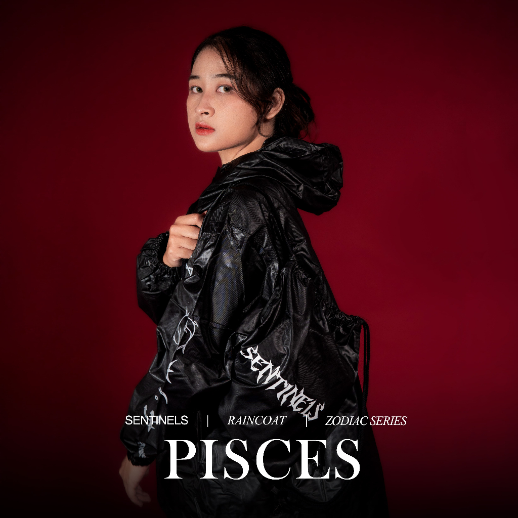 Jual SENTINELS Jas Hujan Full Seal Pisces Raincoat Mantel Pria Wanita ...