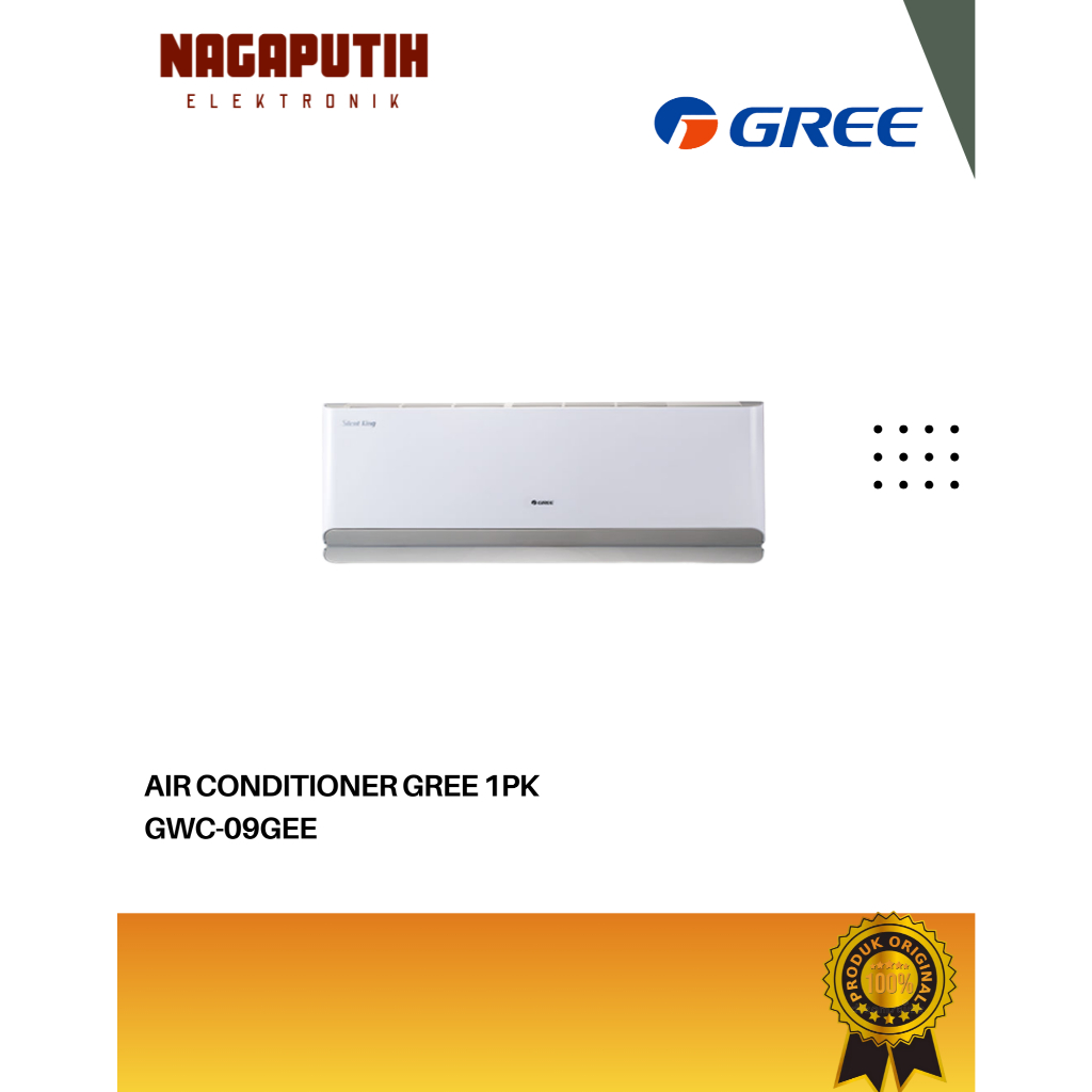 Jual GREE AC Split 1 PK GWC-09GEE INVERTER GARANSI RESMI | Shopee Indonesia