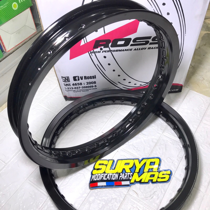 Jual VELG LINGKARAN ROSSI ALUMINIUM JARI JARI RING 14 UK 140-160 x 14 ...