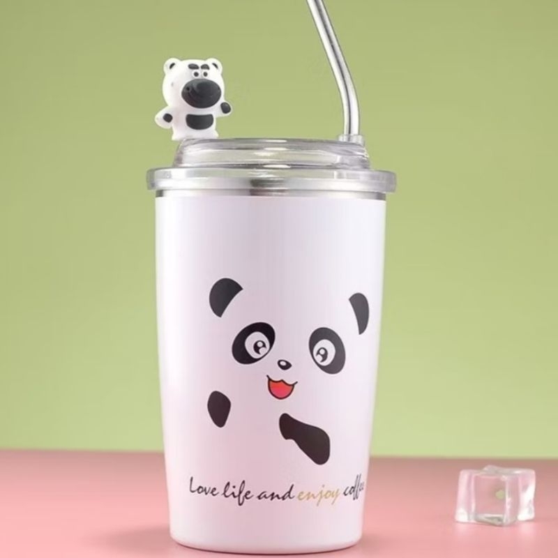 Jual 500ml TUMBLR STAINLESS PANDA COCO PANDA FREE STAINLESS SEEL BOTTLE ...