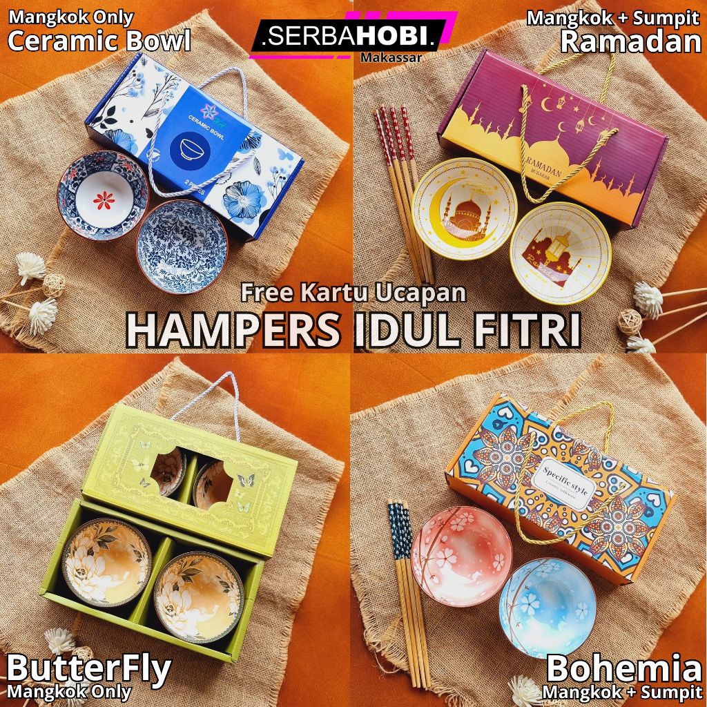 Jual Hampers Parcel Lebaran / Idul Fitri / Hadiah Set Mangkok Keramik ...