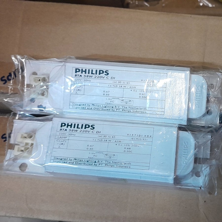 Jual PHILIPS BALLAST TRAFO BTA58, TL 18WATT, TL 36WATT | Shopee Indonesia