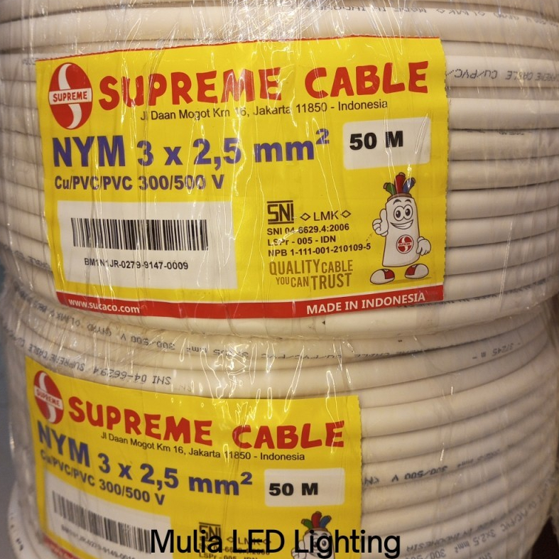 Jual Kabel NYM 3x2.5 Supreme potongan/meteran | Shopee Indonesia
