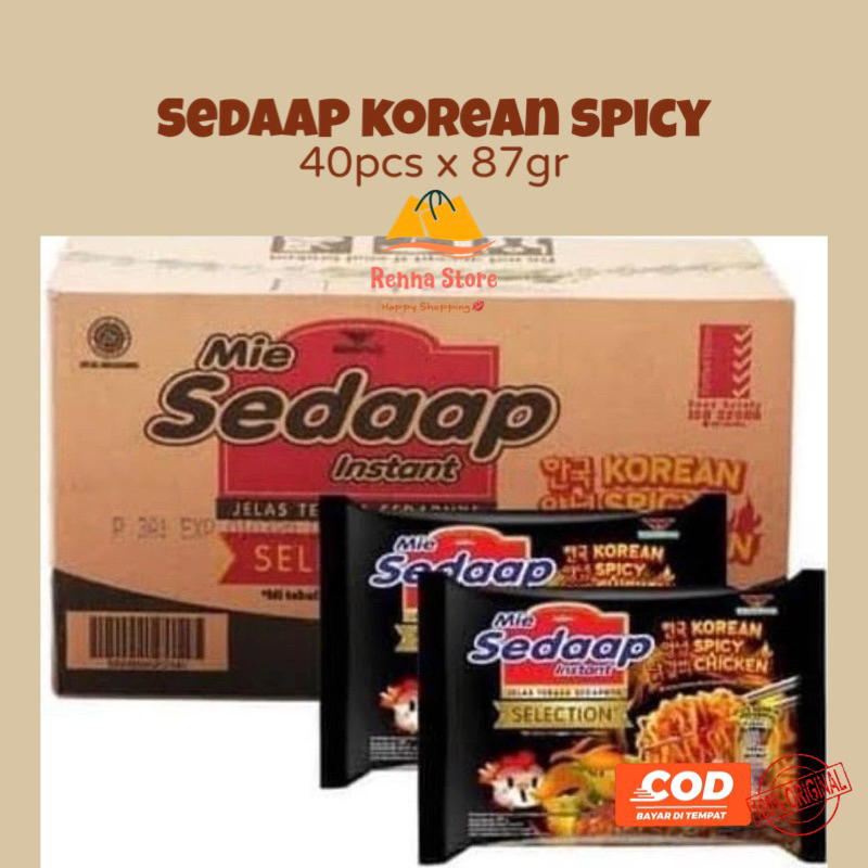 Jual SEDAAP Mie Goreng Devina Korean Spicy Cheese & Kuah Soto Baso Kari ...