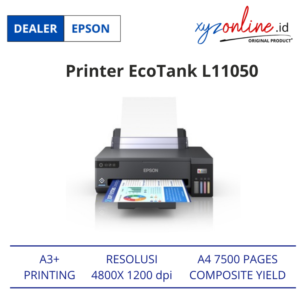 Jual Epson EcoTank L11050 Ink Tank Printer A3 | Shopee Indonesia
