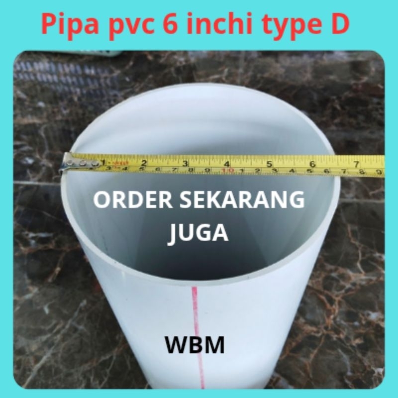 Jual pipa 6 inchi D 25 cm tebal 3 mm | Shopee Indonesia
