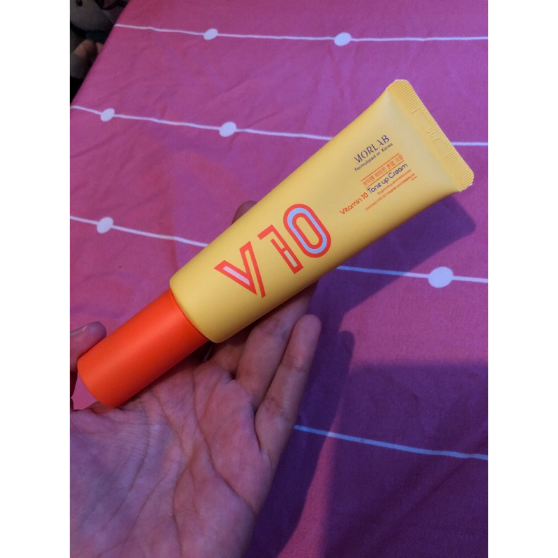 Jual V10 Morlab Tone Up Cream | Shopee Indonesia