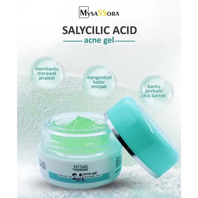 Jual SA ACNE GEL MY SAS (Cream Jerawat/Acne) | Shopee Indonesia