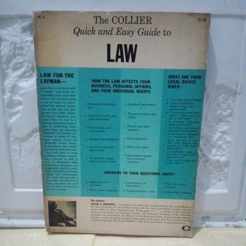 Jual BUKU ORIGINAL The COLLIER Quick and Easy Guide to LAW | Shopee ...