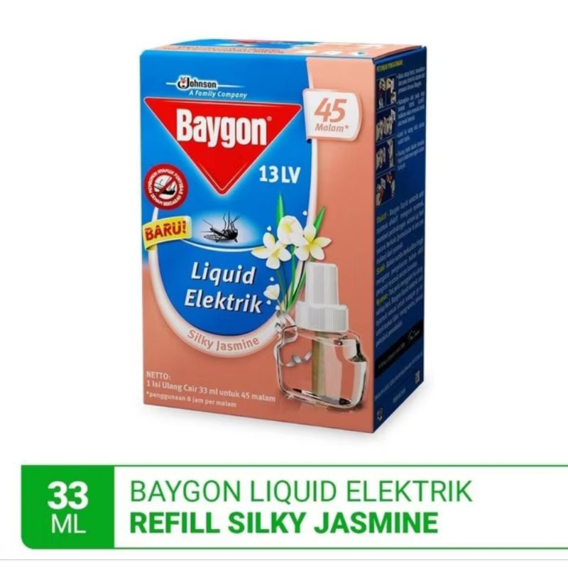 Jual Baygon Liquid Elektic Reffil Jasmine 33ml+colokan | Shopee Indonesia