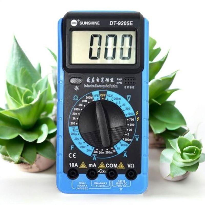 Jual Sunshine DT-9205E MULTITESTER DIGITAL | Shopee Indonesia
