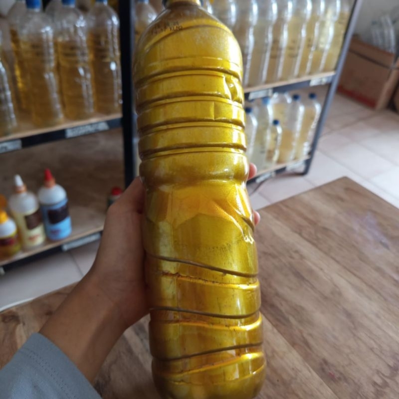 Jual Cat Kayu Cat Besi Duco NC Gold PTA Bright Gold Botol 1 Liter 1,5 ...