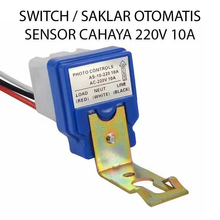Jual Sensor Cahaya Otomatis AC 220V 10A Saklar Lampu Jalan / Outdoor ...